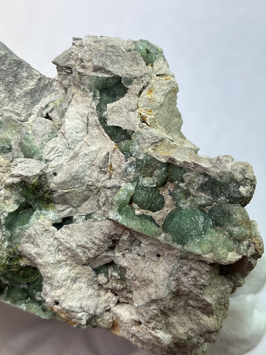 Perfect Display___large Rare GREEN Wavellite Specimen From Arkansas - Etsy