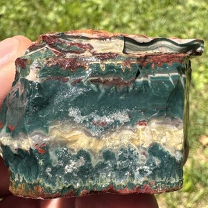 Top Grade__rare Idaho Sunset Jasper Rough Specimen Agate Lemhi County ...