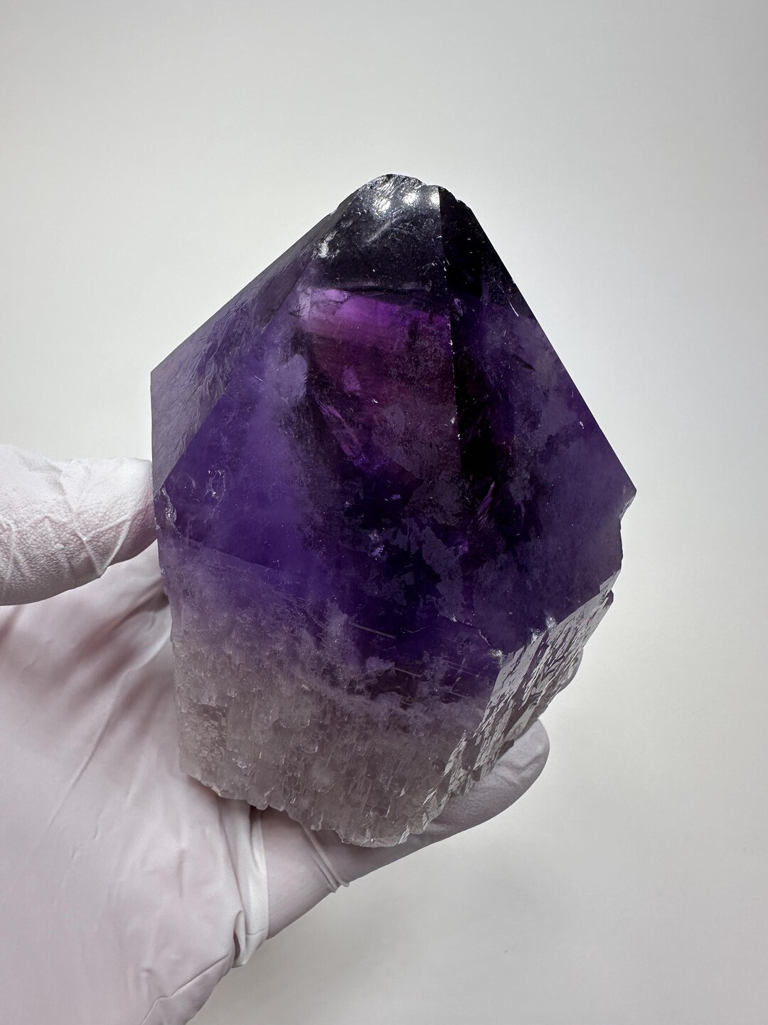Large GEMMY Amethyst Quartz Crystal Lightbrary Point__bolivia - Etsy