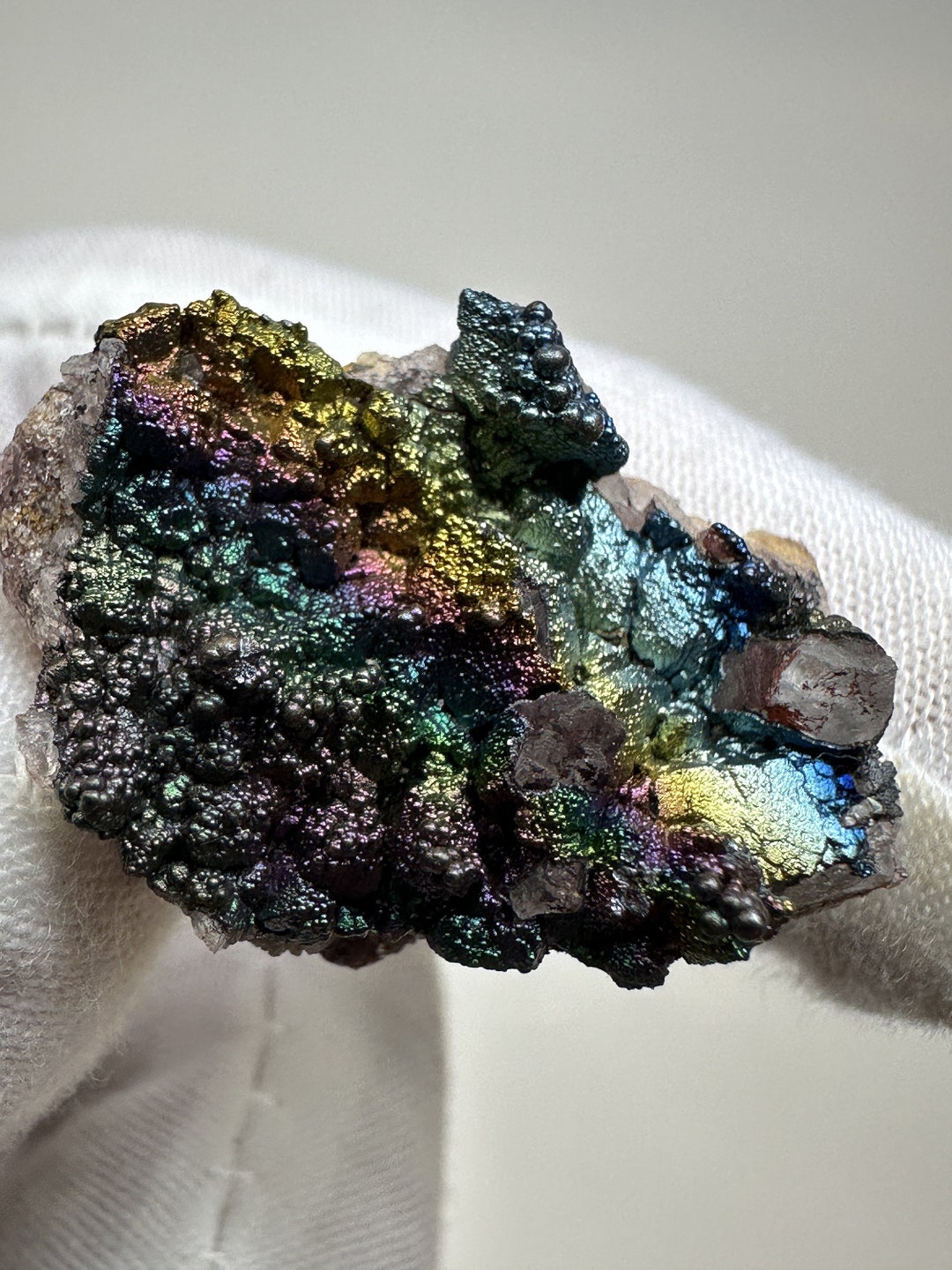Bright RAINBOW Colors___rare IRIDESCENT Hematite__graves Mtn. - Etsy