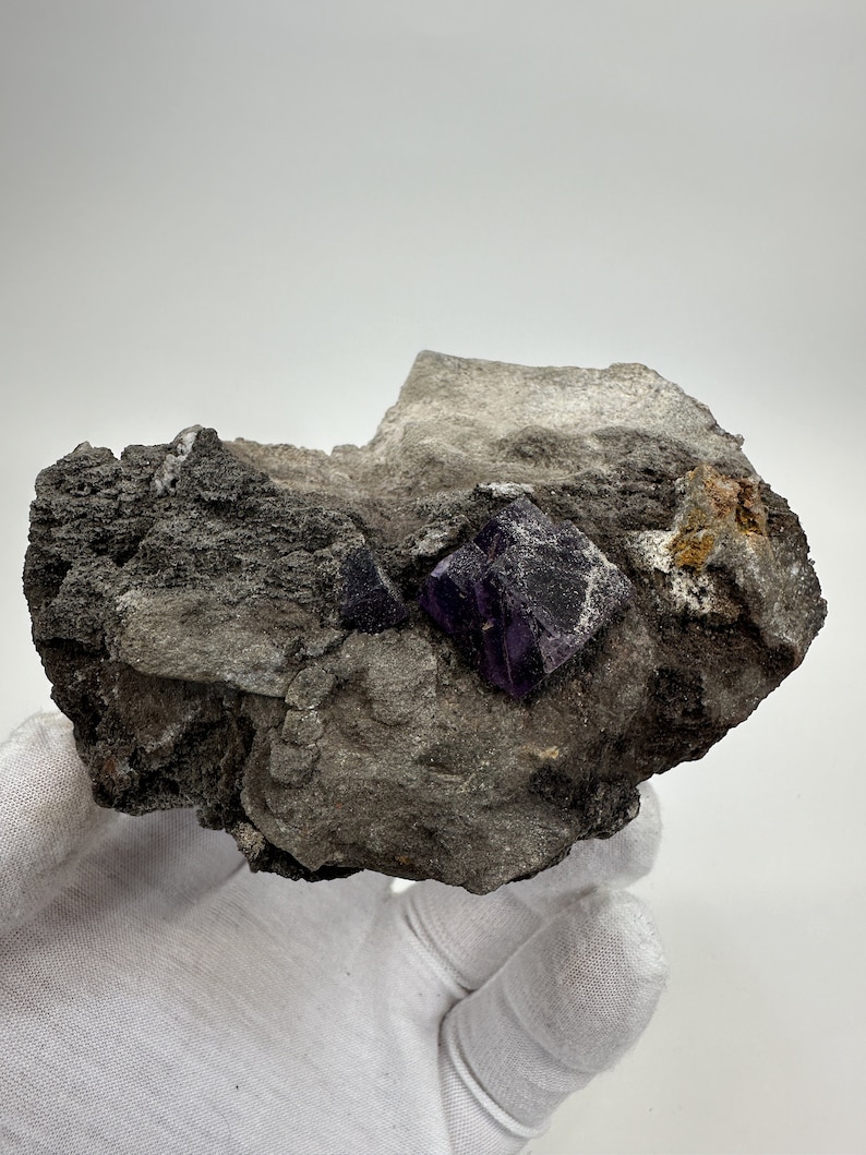 HIGHLY FLUORESCENT__NEW Find__large CLEAR Fluorite Cluster , Ojuela ...