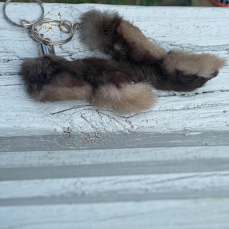 Rabbits Foot Keychain - Etsy