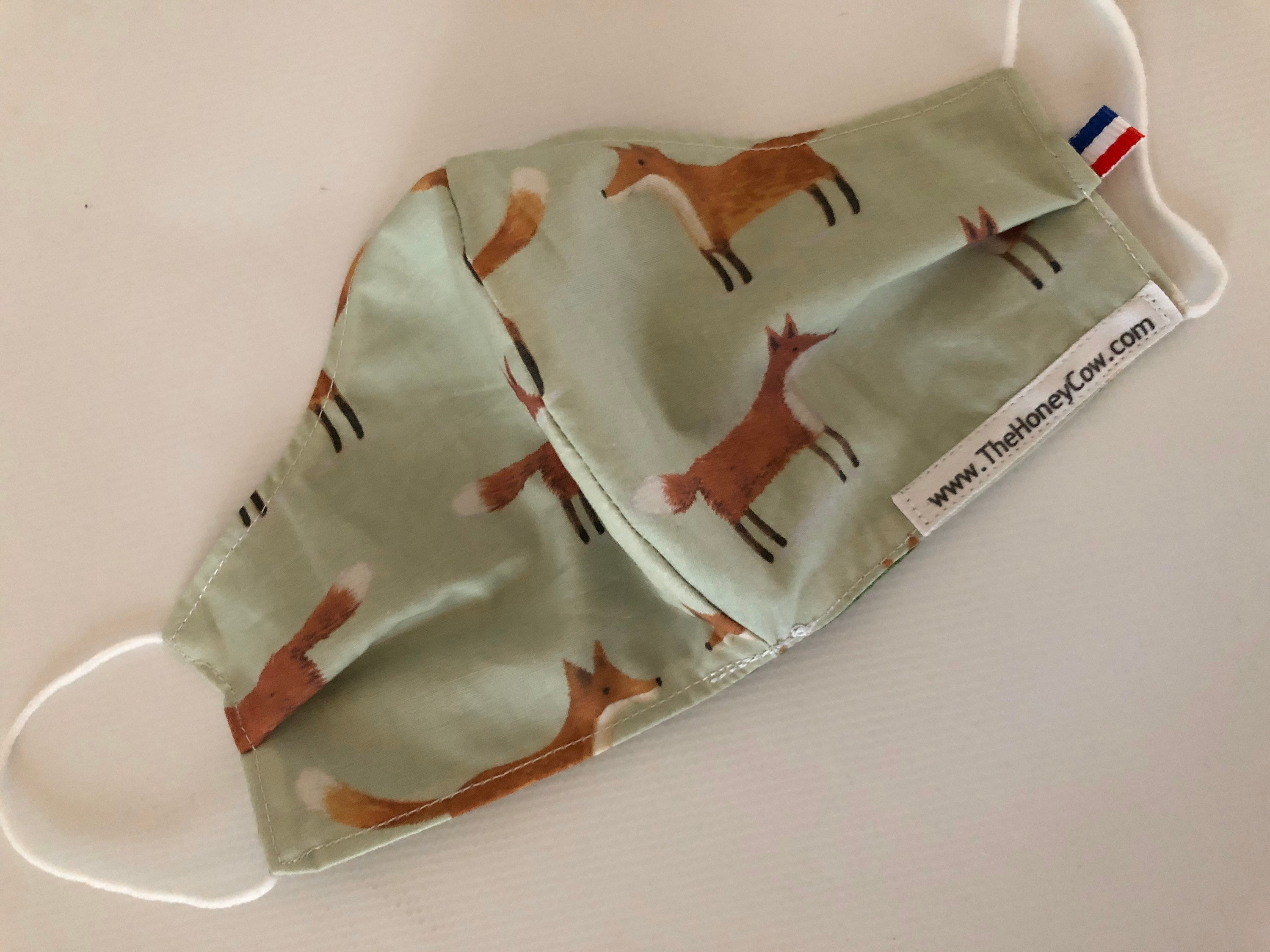 Washable, Reversible Cotton Face Mask / Chemo Mask / Flu Mask / Germ ...