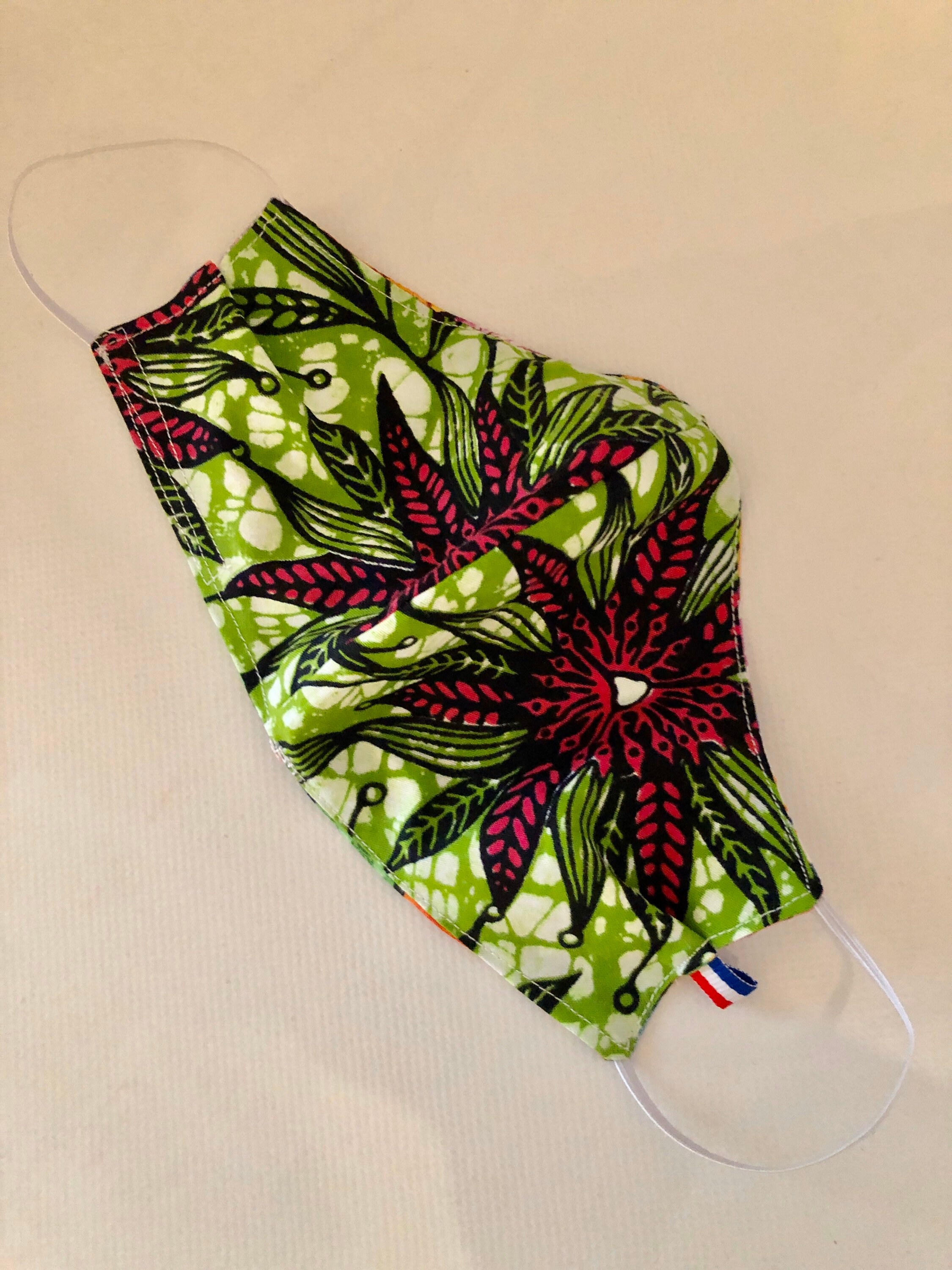 Washable, Reversible Cotton Face Mask Colorful