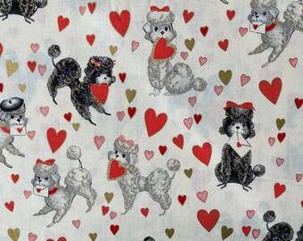 Poodle Fabric | Etsy