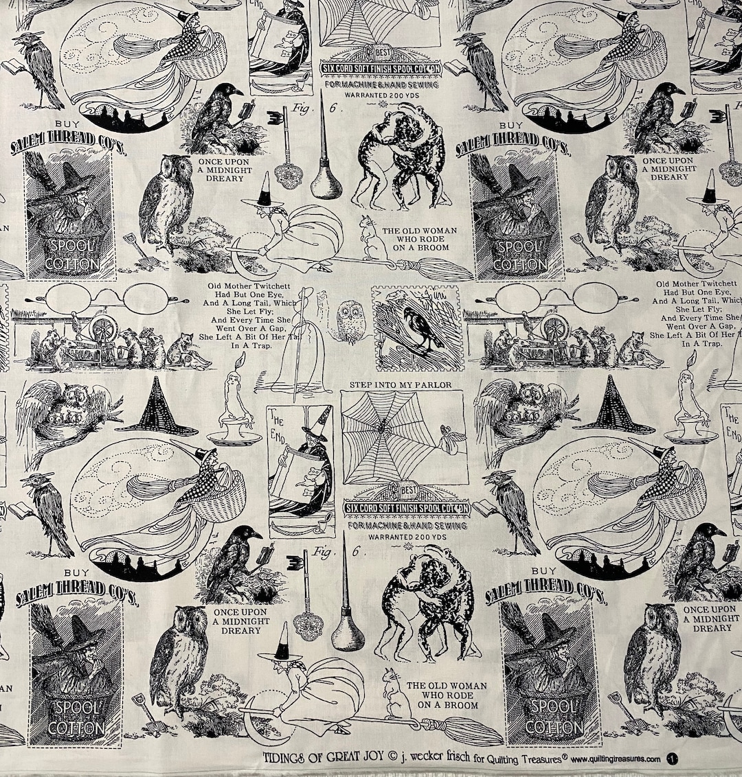 Tidings of Great Joy 'sew Scary' by J Wecker Frisch for Quilting ...