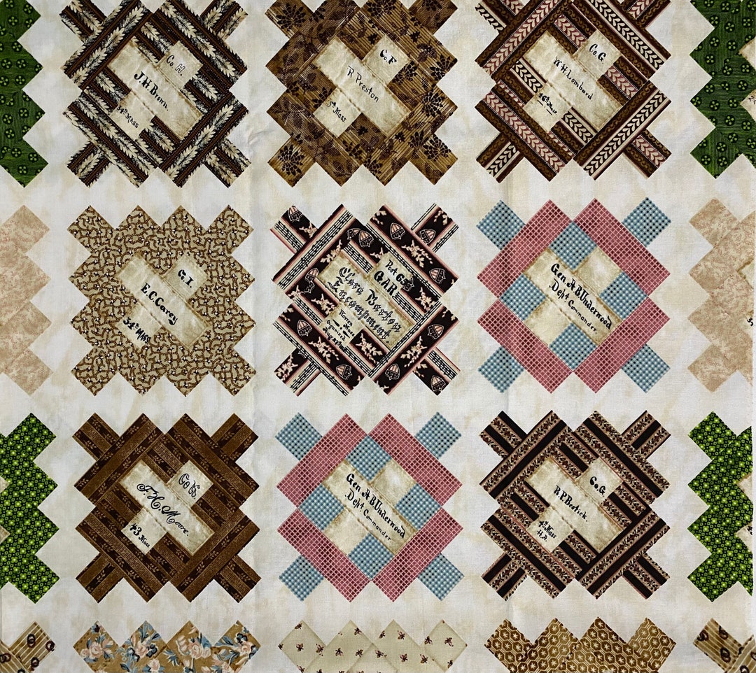 The Clara Barton Collection by Windham Fabrics - Quilt Squares / Civil ...