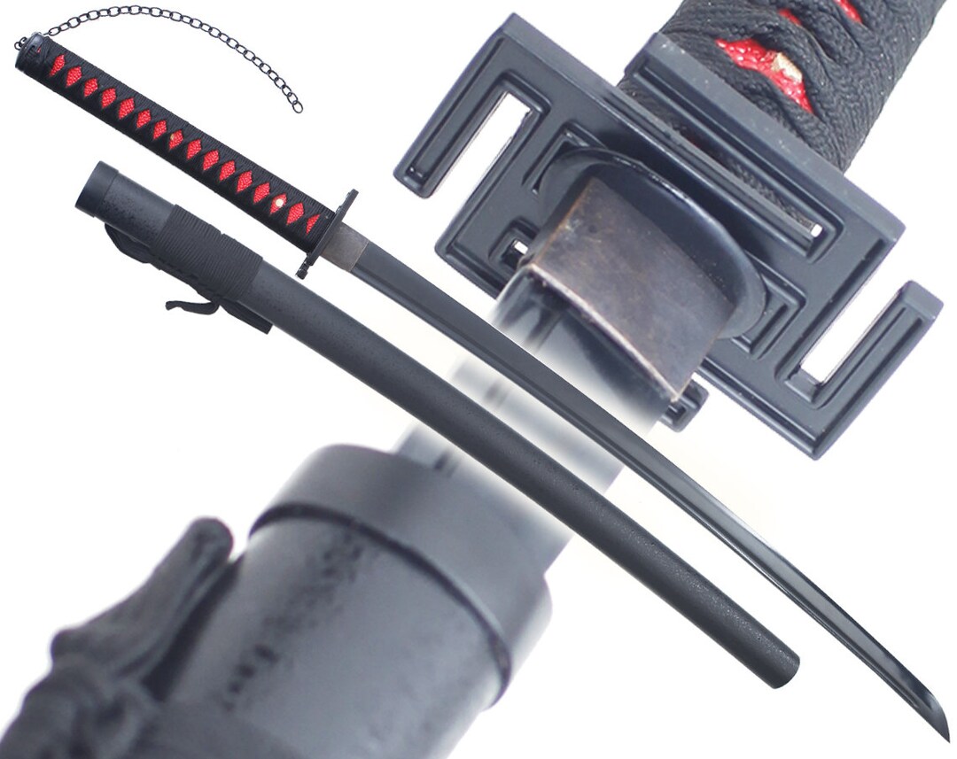 Katana Practical Katana Blade Maru 1045 Sword Saber Sheath Wooden ...