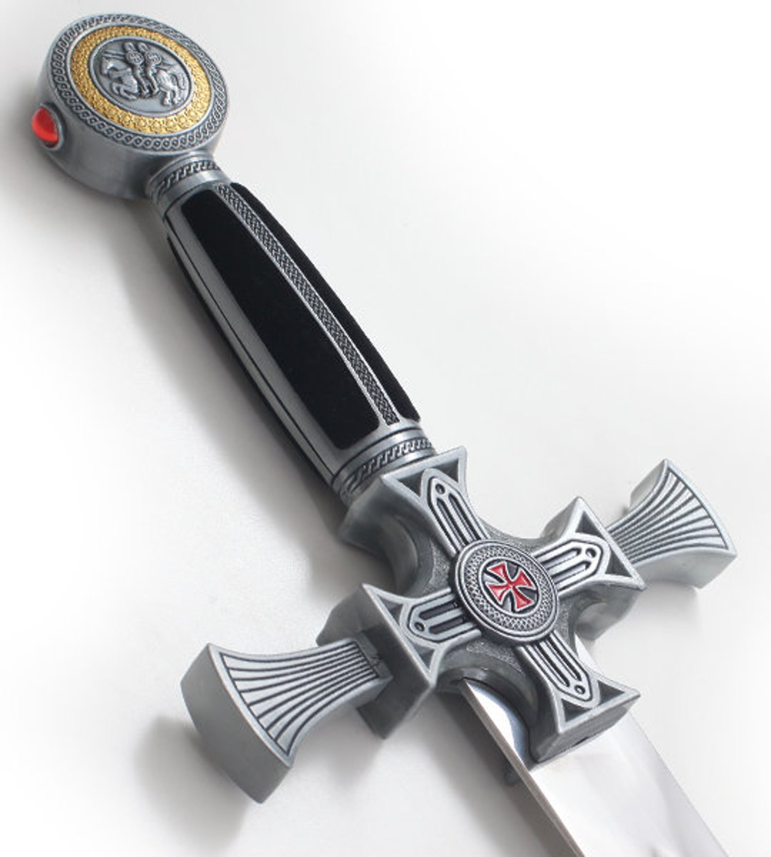 Epee Templier Epee Chevalier Epee des Templiers Version Noire ...