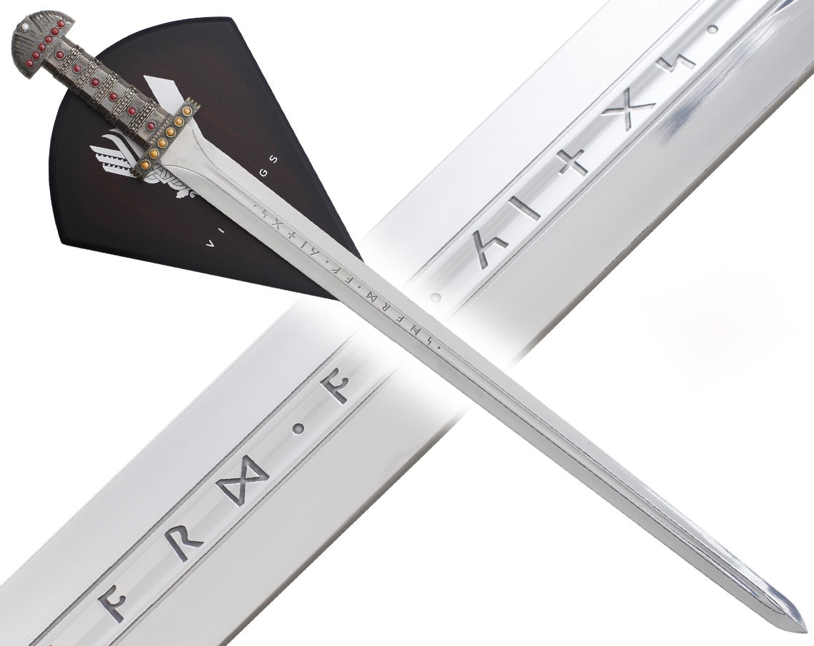 Vikingos Espada del Rey Ragnar Lothbrok Replique Sabre Ragnar - Etsy España