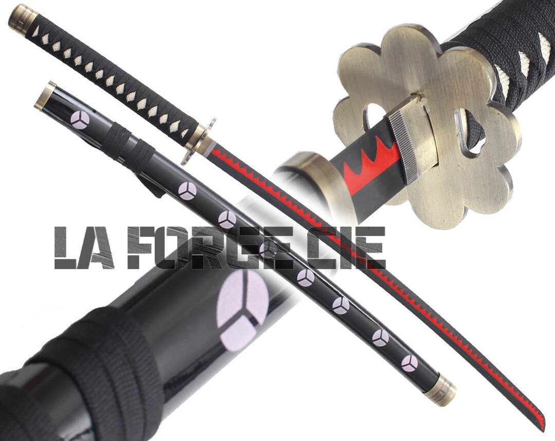 Katana Zoro Epee Shusui Sabre Roronoa Zoro Sword + Presentoir Blade ...