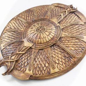 God of War Kratos Shield Resin Guardian Shield God of War Shield Resin ...