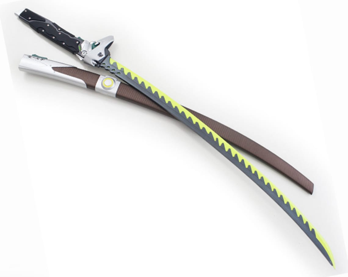 Katana Oni Genji Ninja Overwatch Epee Dragon Blade Lame | Etsy