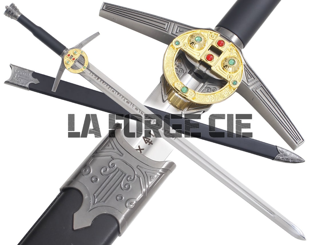 Medieval Sword Fantasy Sword Sheath Wolf Sword Medieval Sword 2 Handed ...