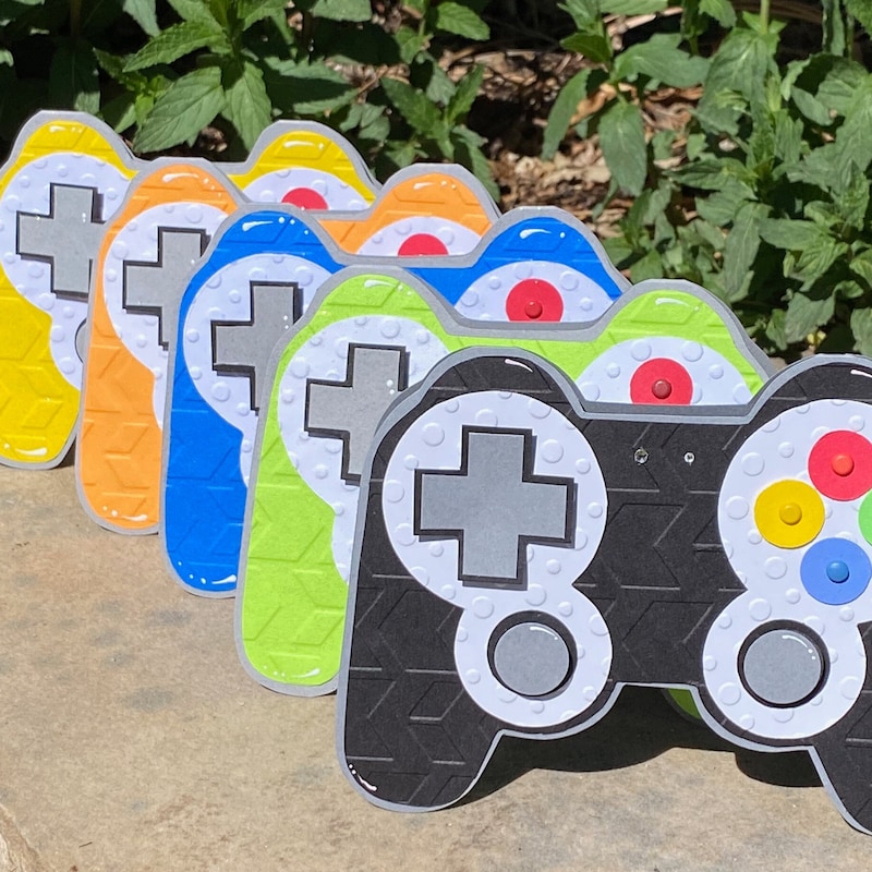 Game Controller Card - Etsy