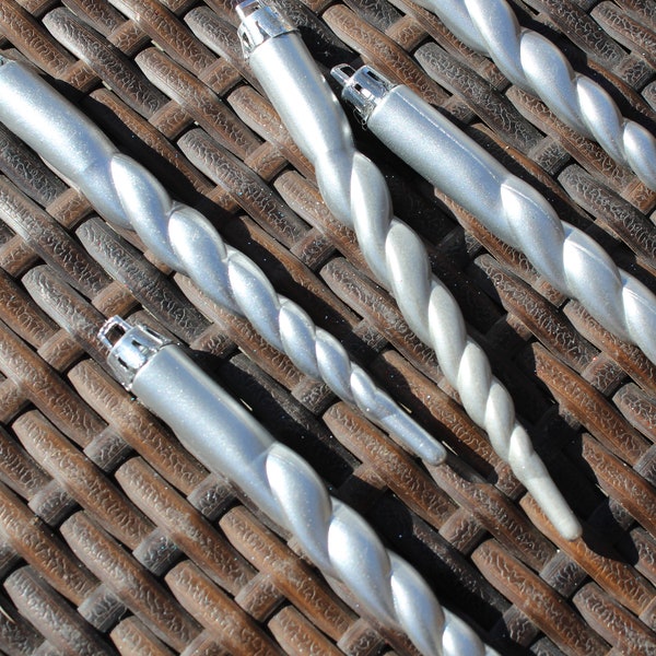 Silver Icicle - Etsy