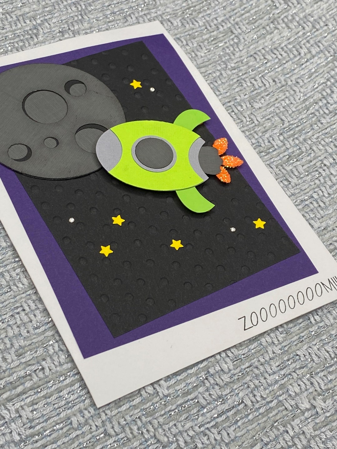Spaceship Card, Space Card, Spacecraft Card, Out of This World Card ...