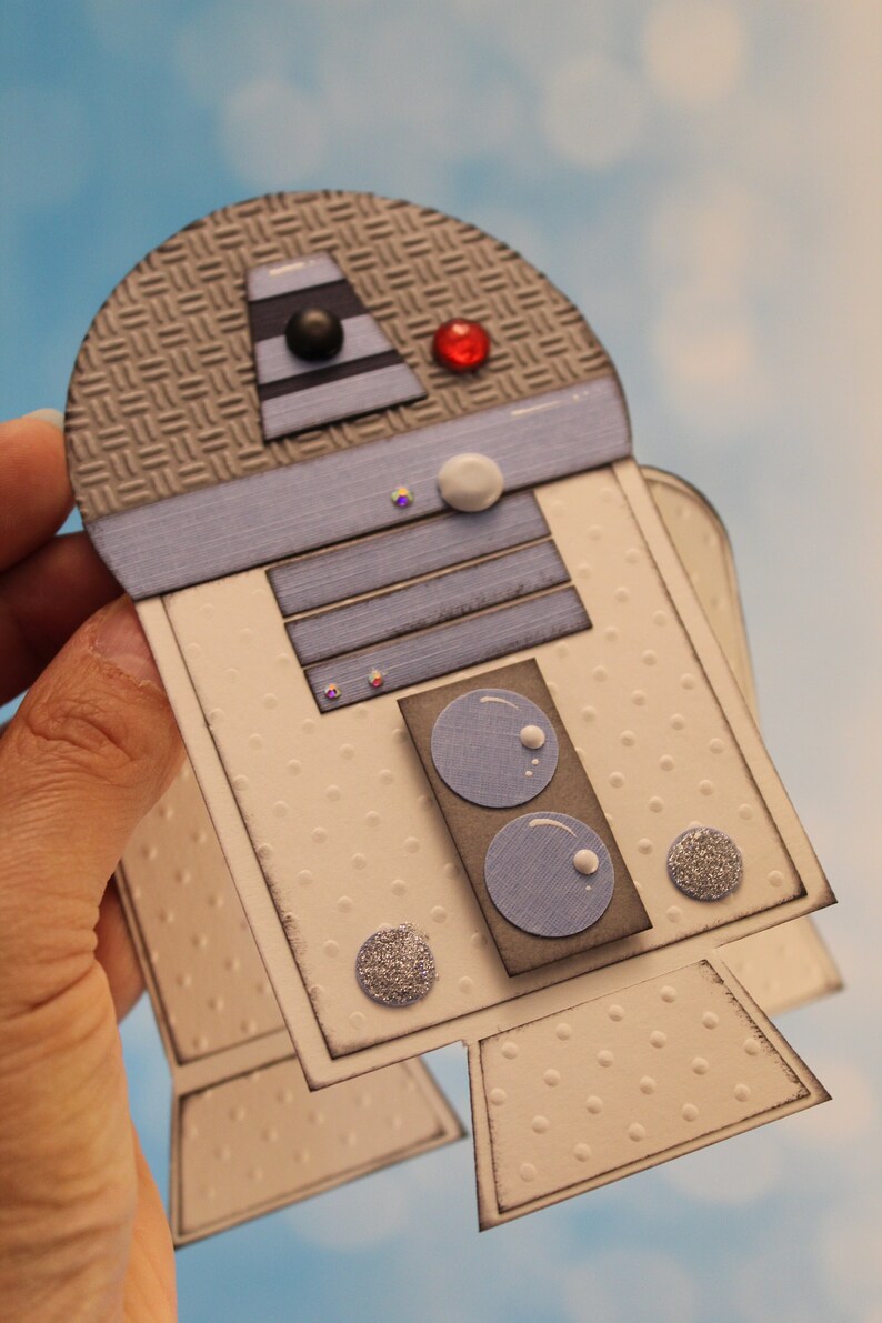 Robot Card-star Wars R2-D2 Inspiredbirthday Card Boy Card - Etsy