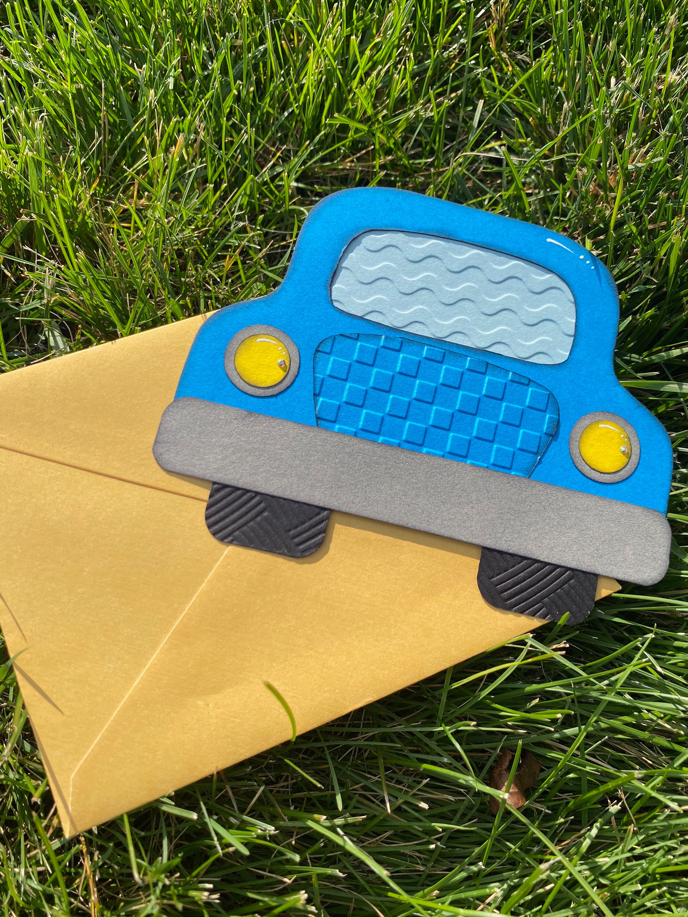 Car Card Red Car Card Blue Car Card Green Car Card - Etsy