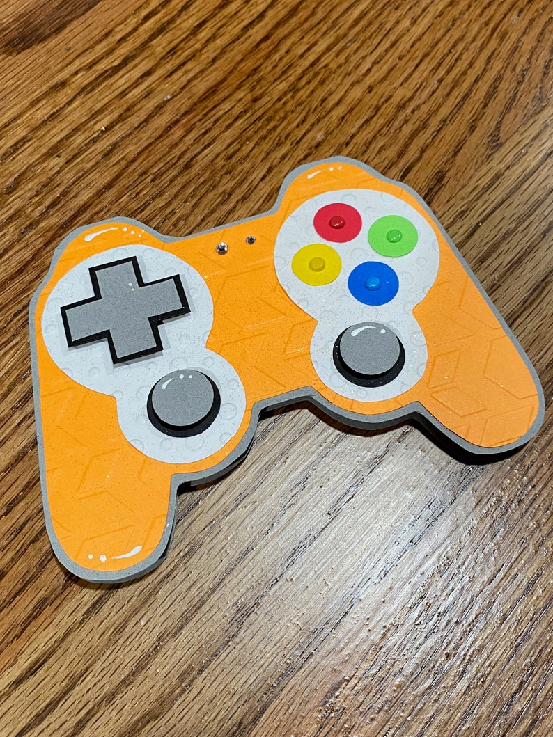 Game Controller Card NOW in 5 Different Colors a Gift Card - Etsy UK