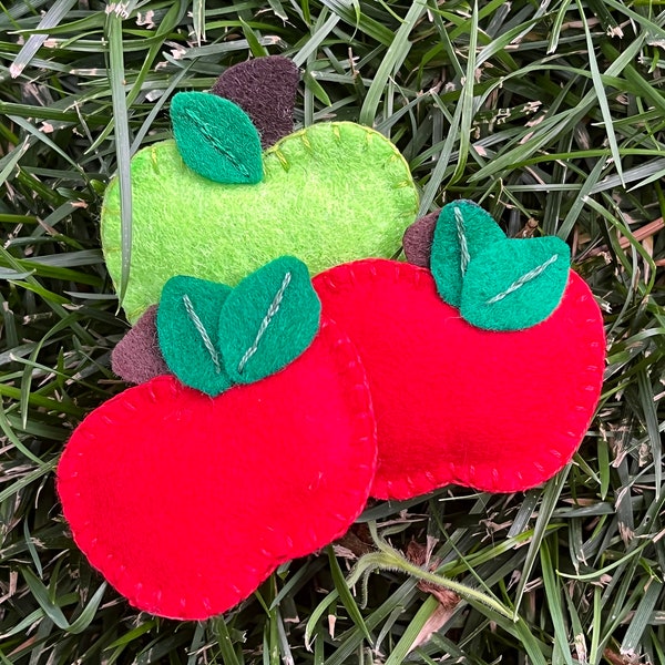 Apple Ornament - Etsy