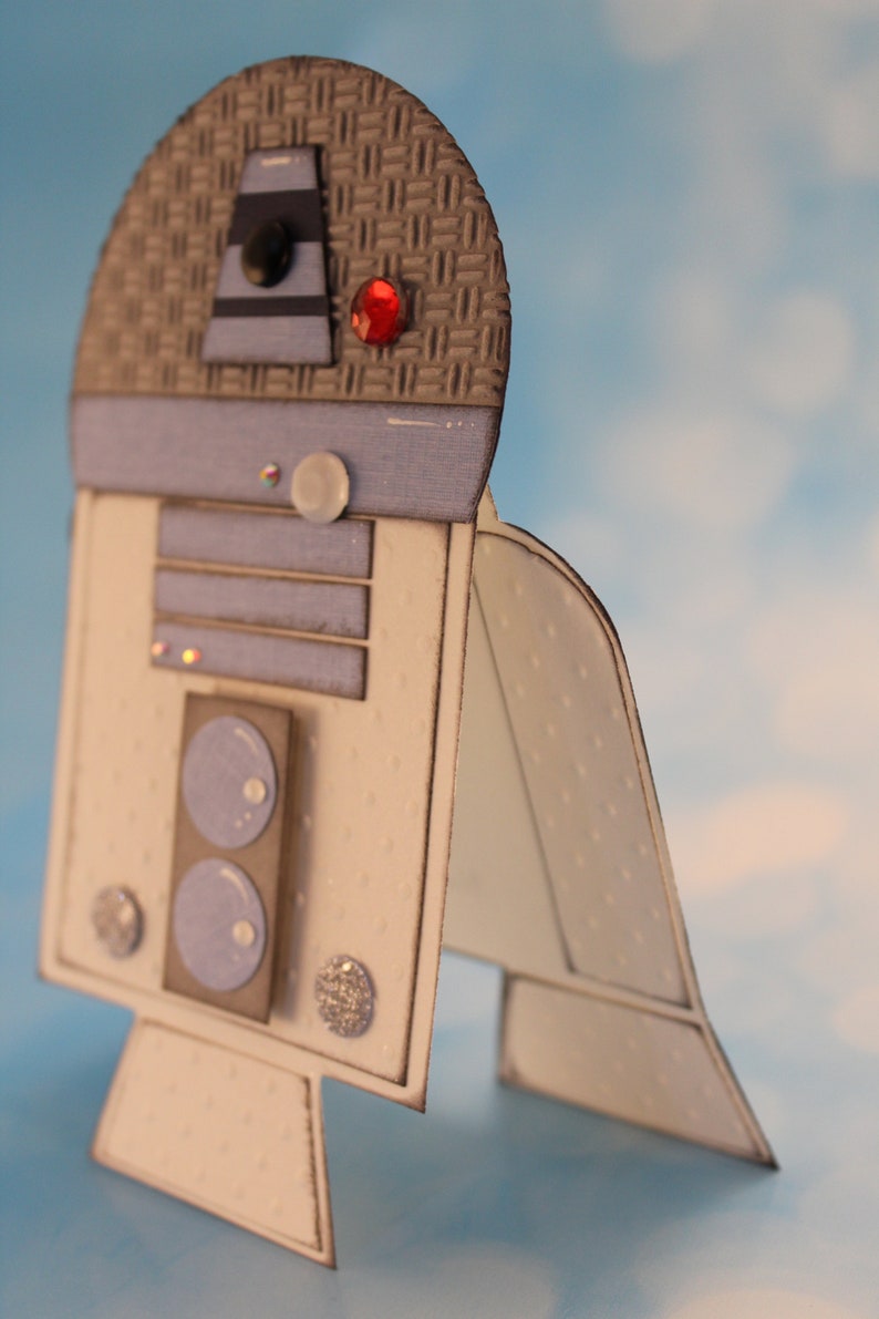 Robot Card-star Wars R2-D2 Inspiredbirthday Card Boy Card - Etsy