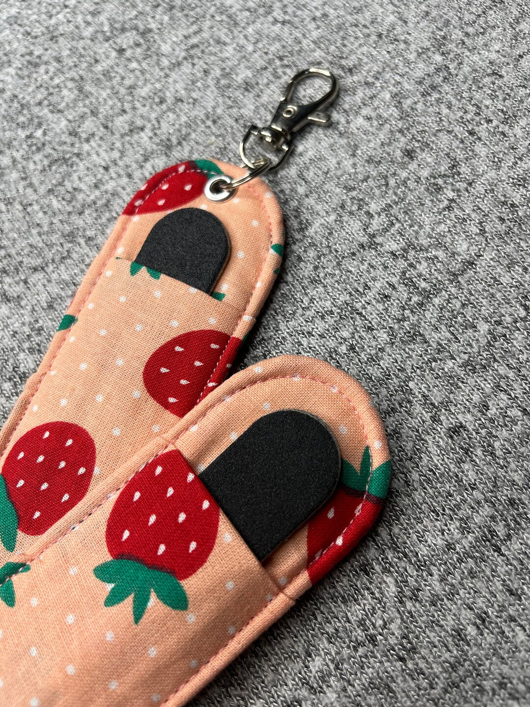 Large Nail File Holder, Nail File Holder, Strawberry Nail File Holder ...