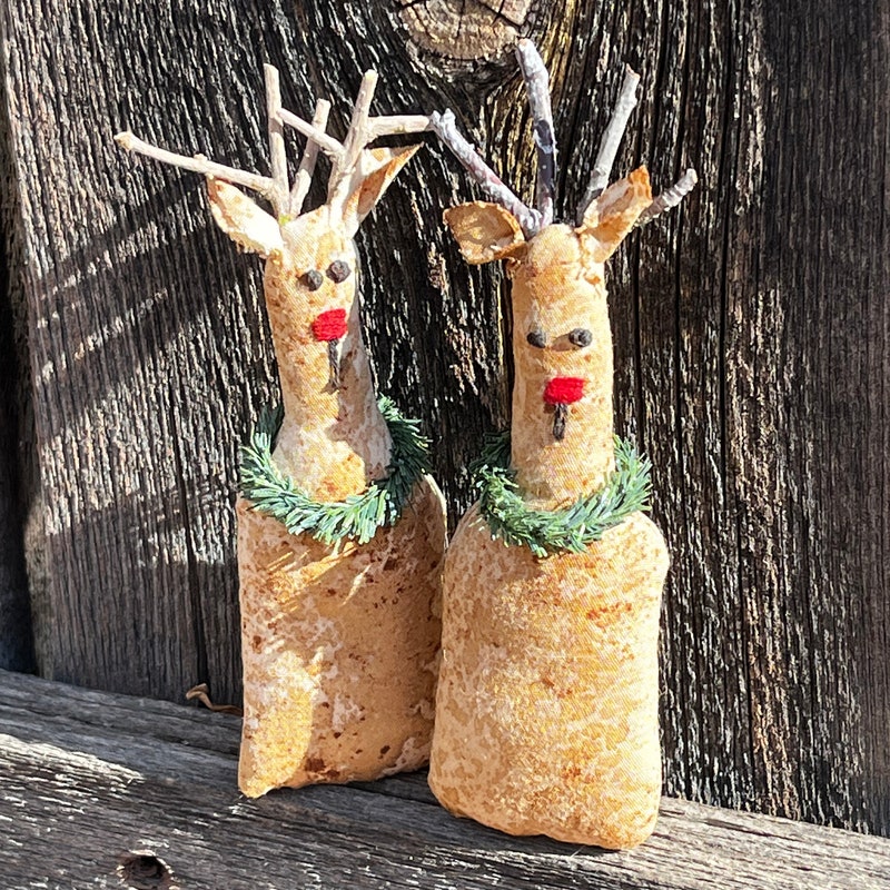 Handmade Reindeer - Etsy