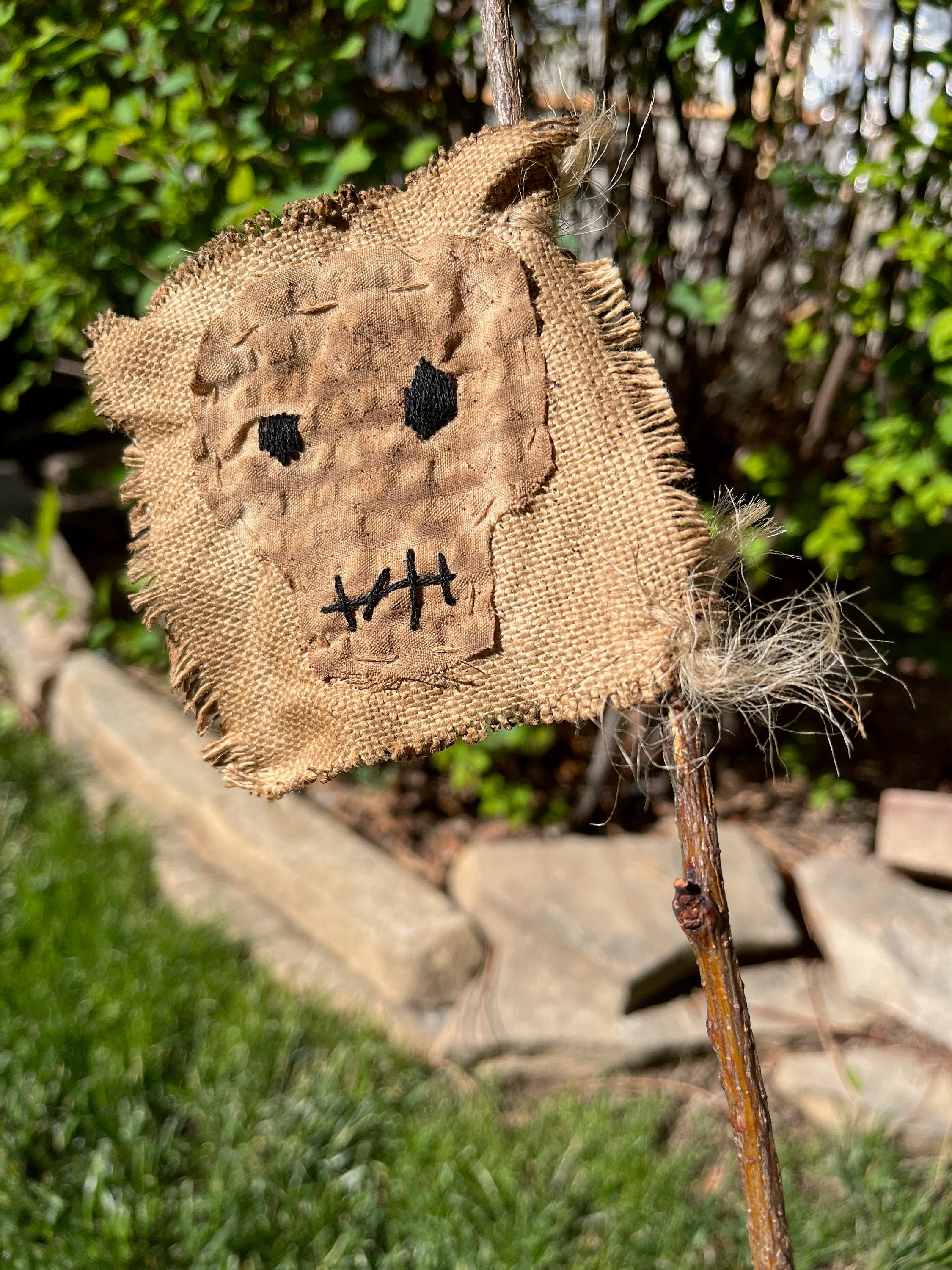 5 Primitive Halloween Flags Primitive Grungy Flag - Etsy