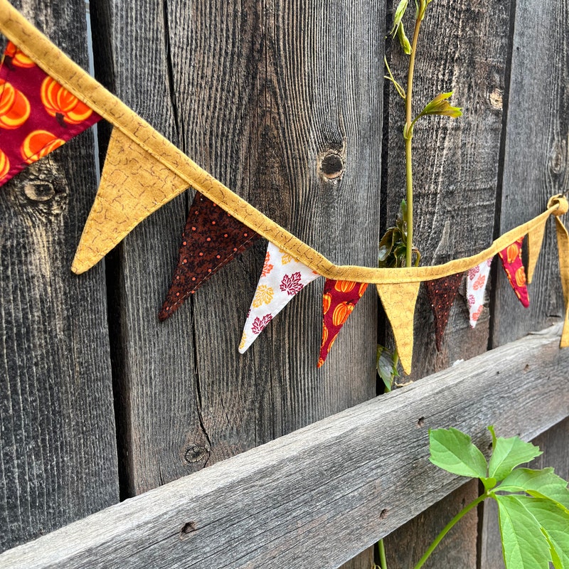 Fall Bunting - Etsy