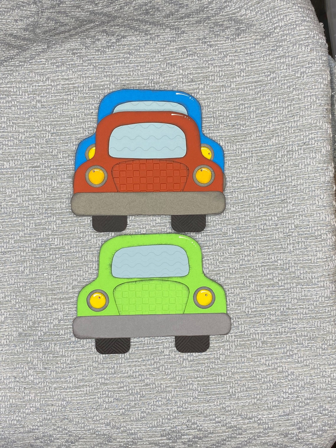 Car Card Red Car Card Blue Car Card Green Car Card | Etsy