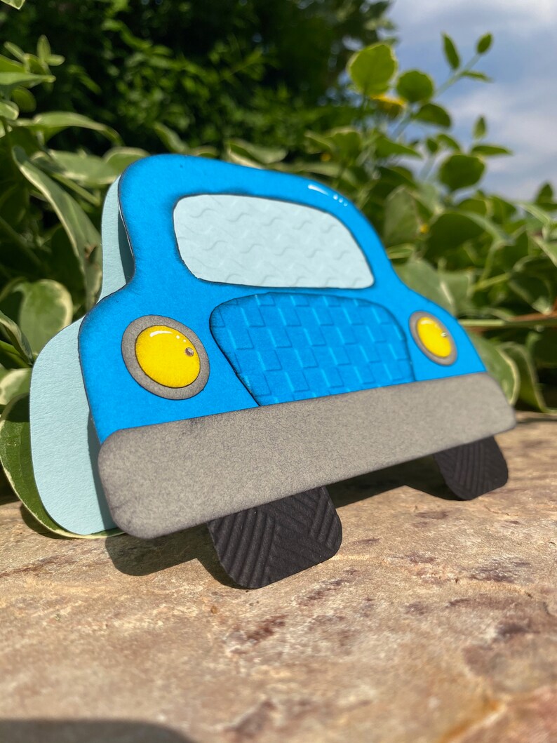 Car Card Red Car Card Blue Car Card Green Car Card - Etsy