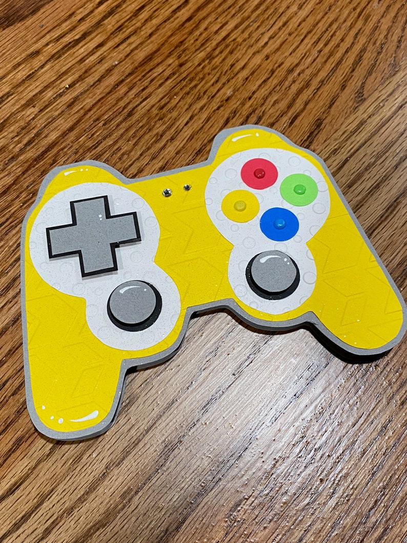 Game Controller Card NOW in 5 Different Colors a Gift Card - Etsy UK