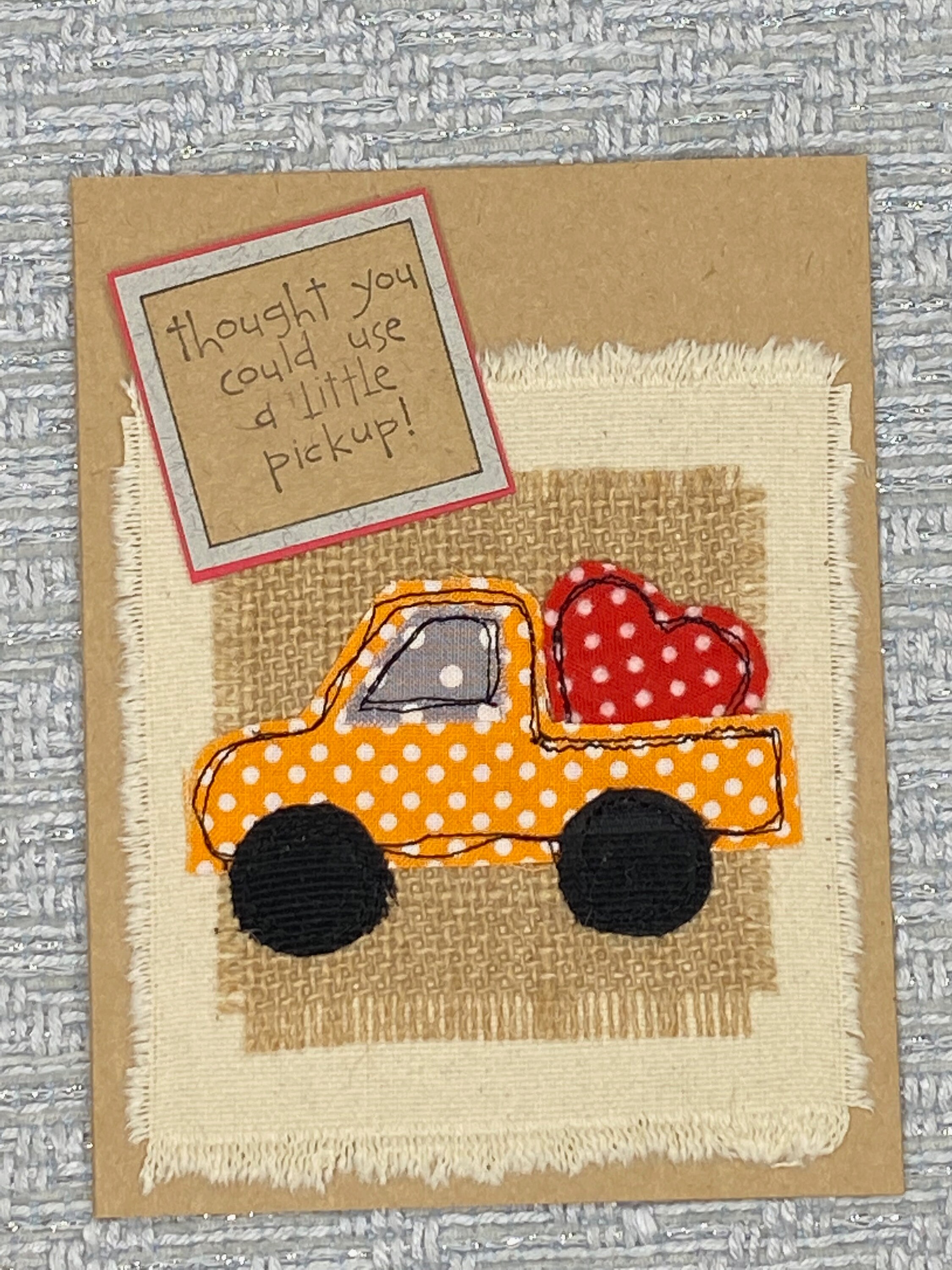 Pickup Card Cute Truck Card for Him Card for Boys Card for | Etsy