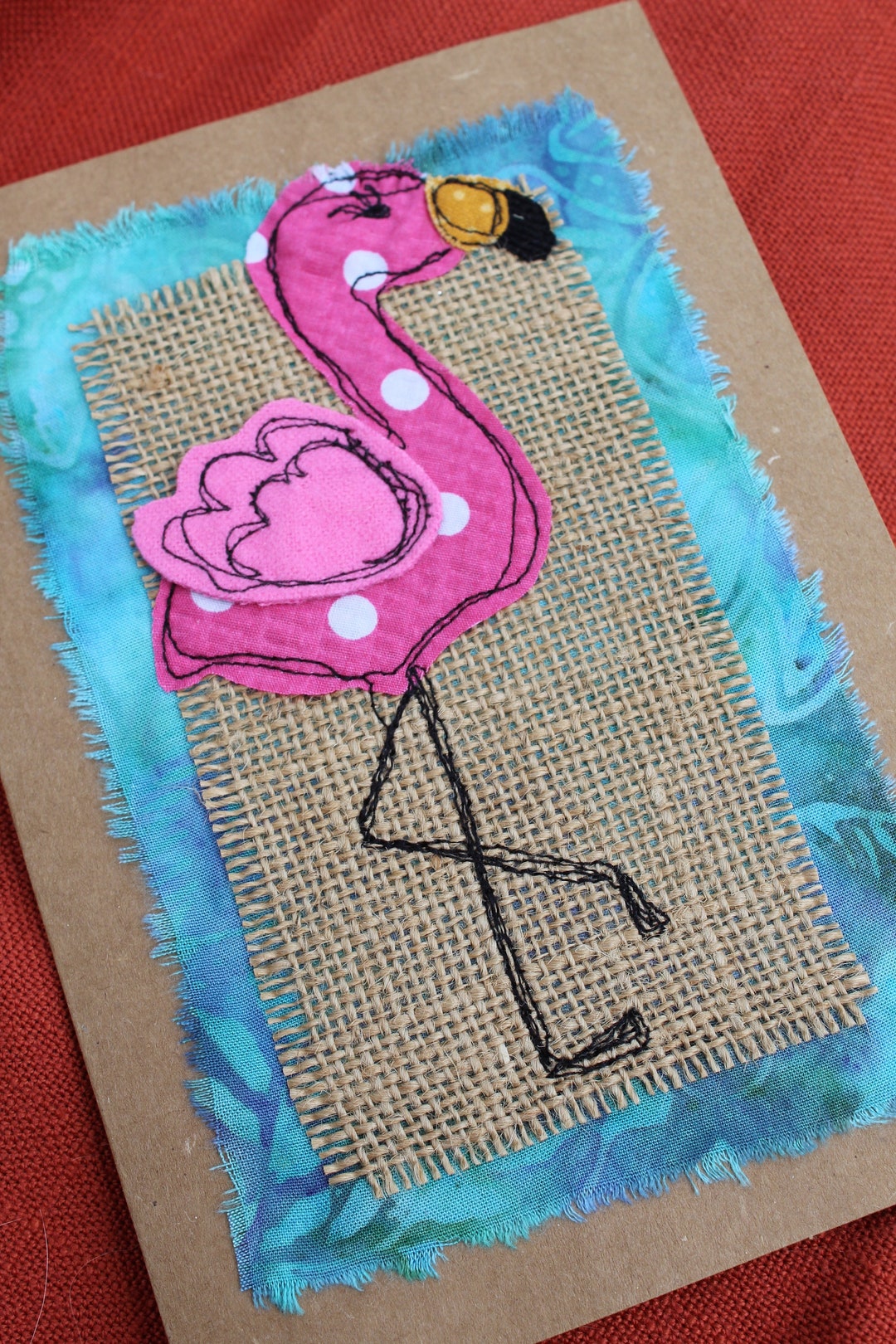 Flamingo Card, Birthday Card, Get Well Card,friendship Card, Blank Card ...
