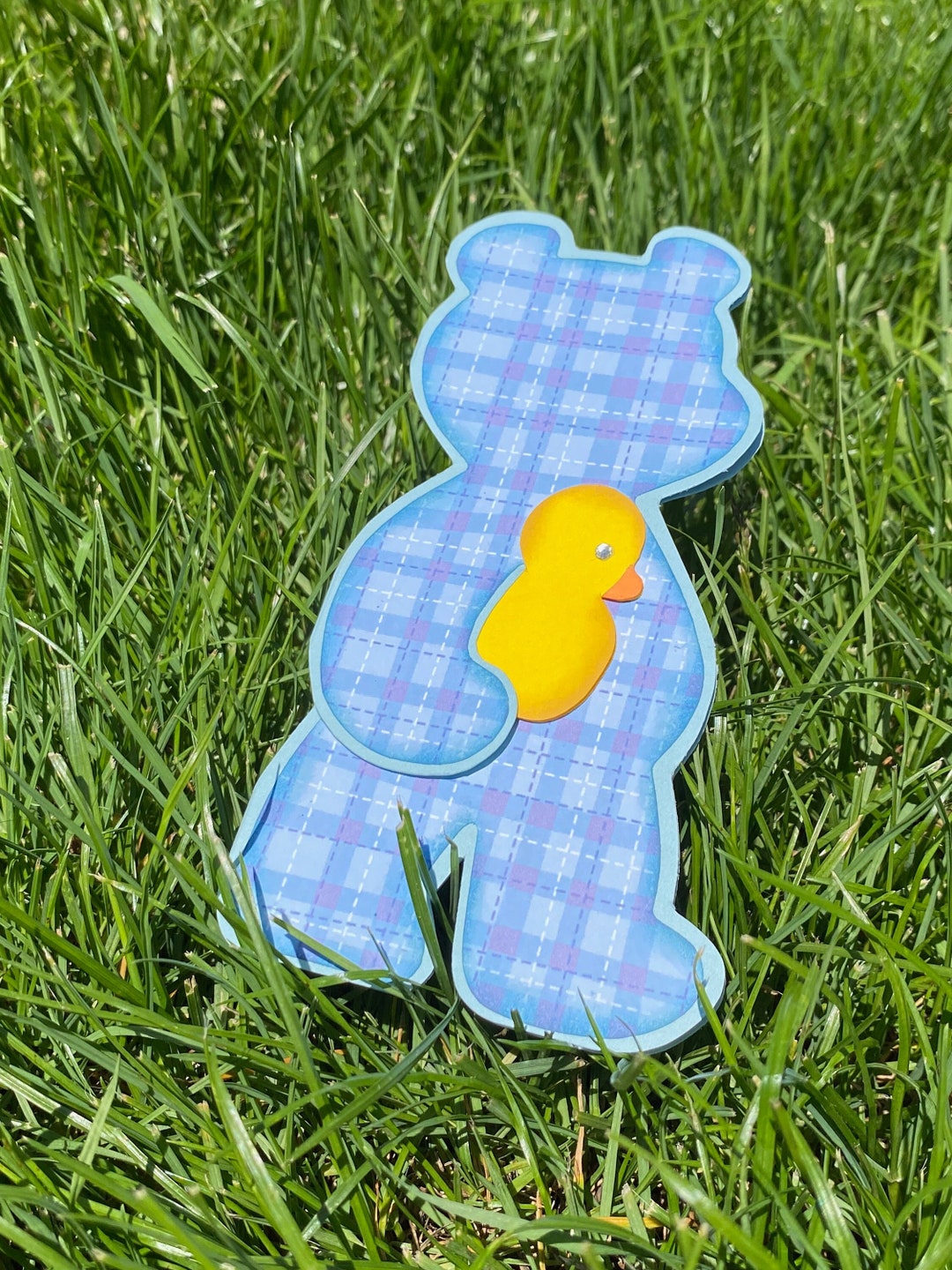 Great Value! 3 Bear Shaped Cards, Bear Shaped Notecard,get Better Bear ...