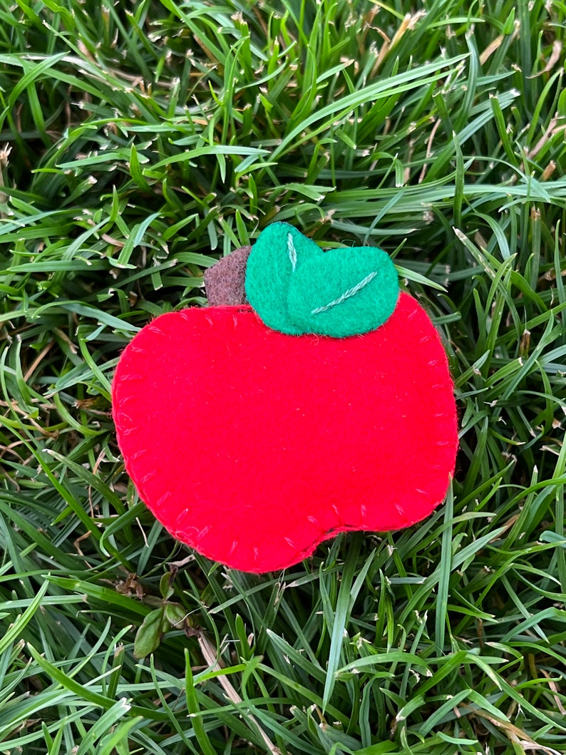 Felt Fruit Felt Apple Felt Pineapple Felt Strawberry Mixed - Etsy