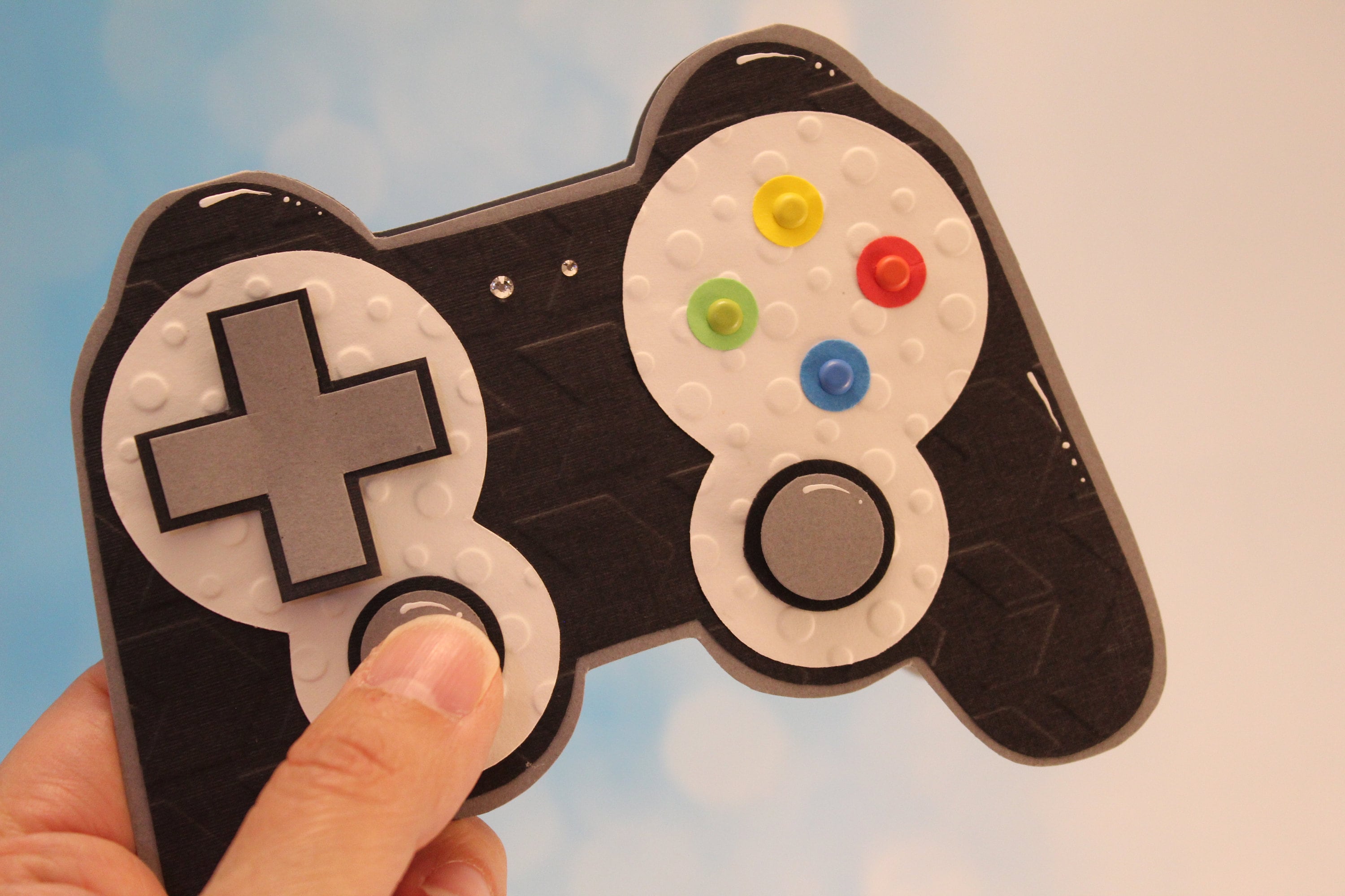 Game Controller Card NOW in 5 Different Colors a Gift Card - Etsy UK