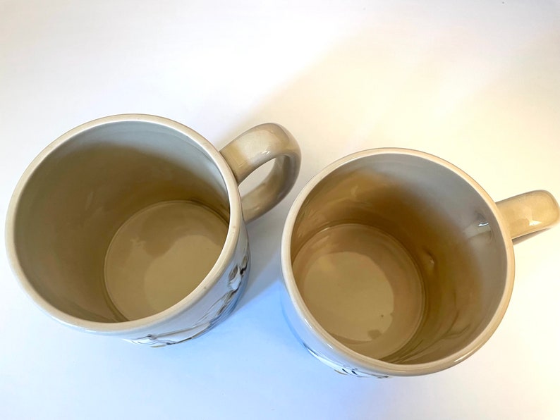 2 Otagiri Sailboat Coffee Mugs, Hand Painted Otagiri Japanese Pottery ...