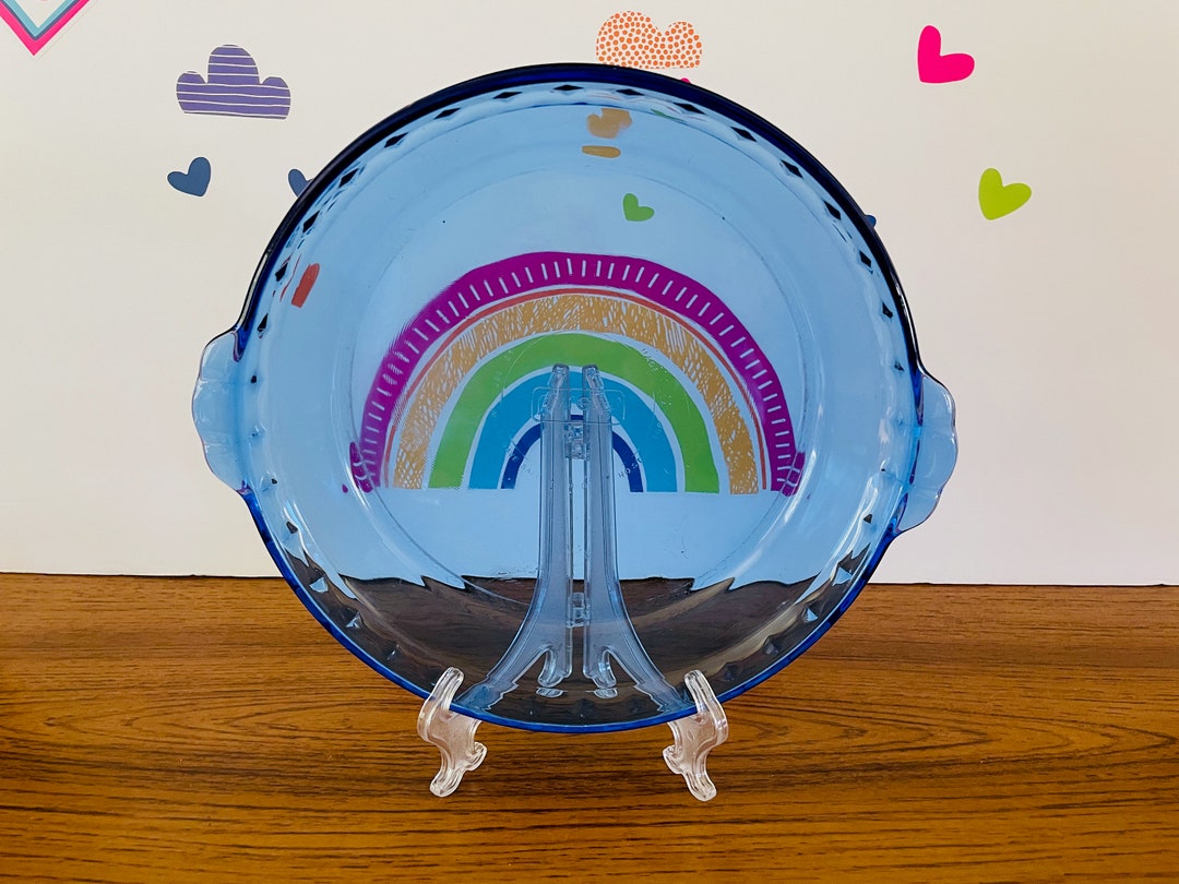Vintage Cobalt Blue Pyrex Pie Pan, Pyrex 229 Cobalt Pie Plate, Pyrex 9. ...