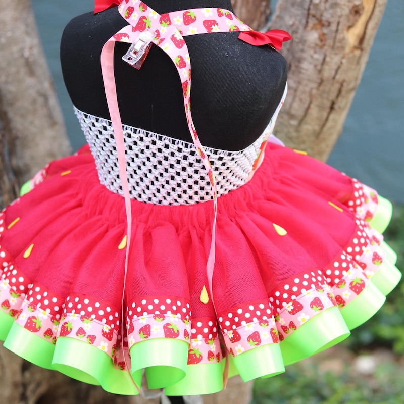 Strawberry Dress - Etsy