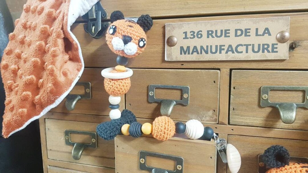 Tiger Lollipop Fastener - Etsy