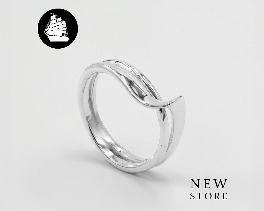 Simple Design Ring for Ladies, Cute Silver Ring for Women, Sterling ...
