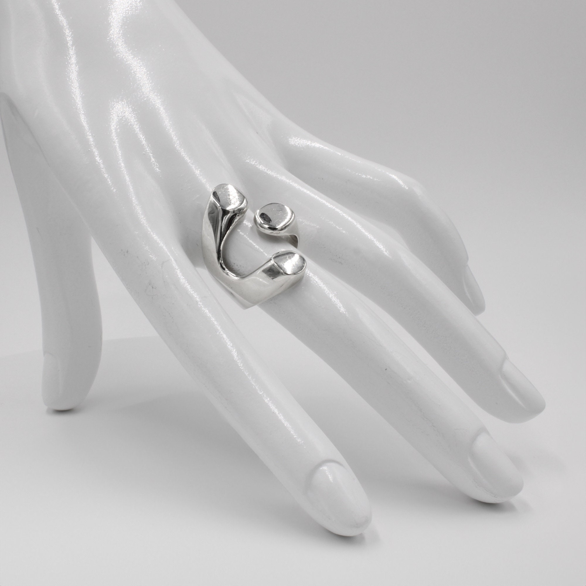 Simple Design Ring for Ladies, Cute Silver Ring for Women, Sterling ...