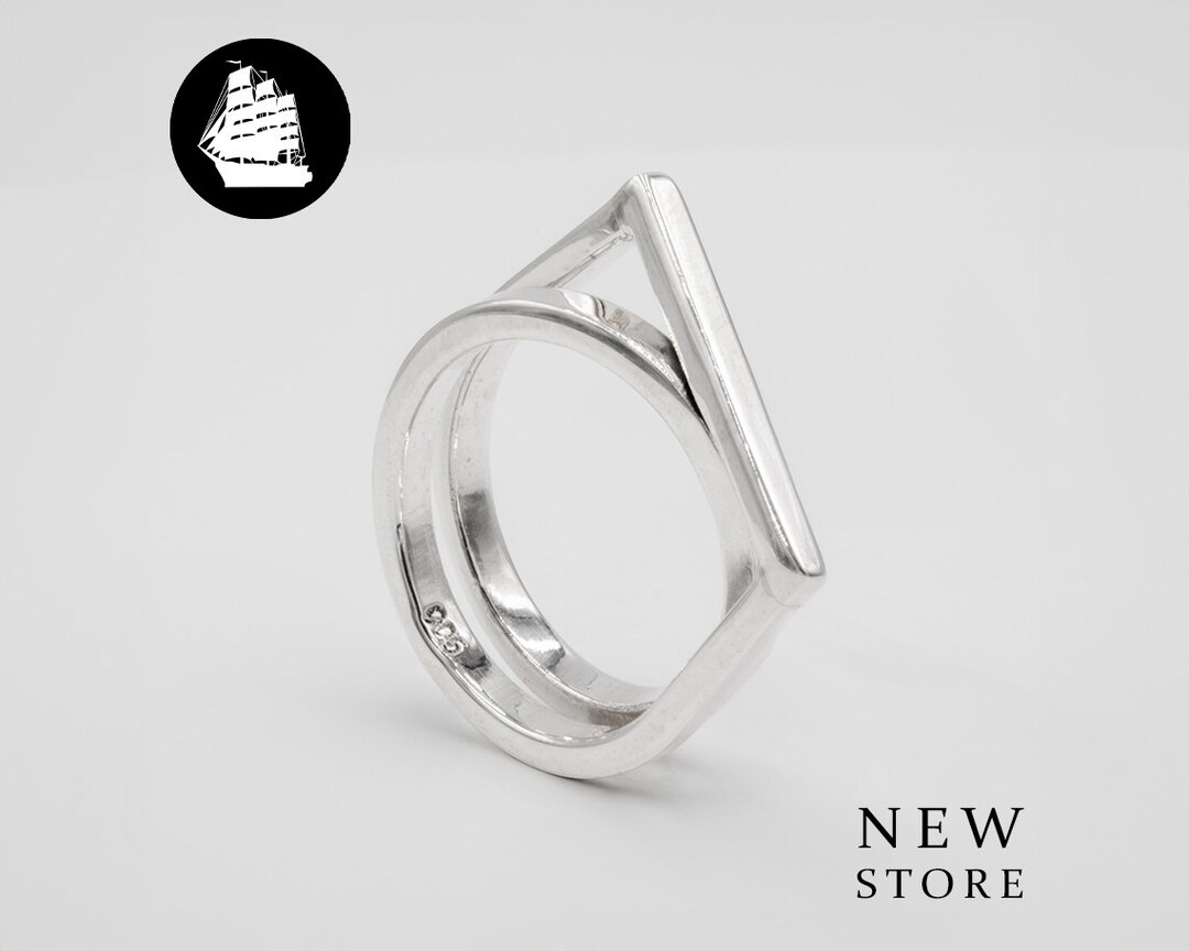 Simple Design Ring for Ladies Cute Silver Ring for Women 925 - Etsy