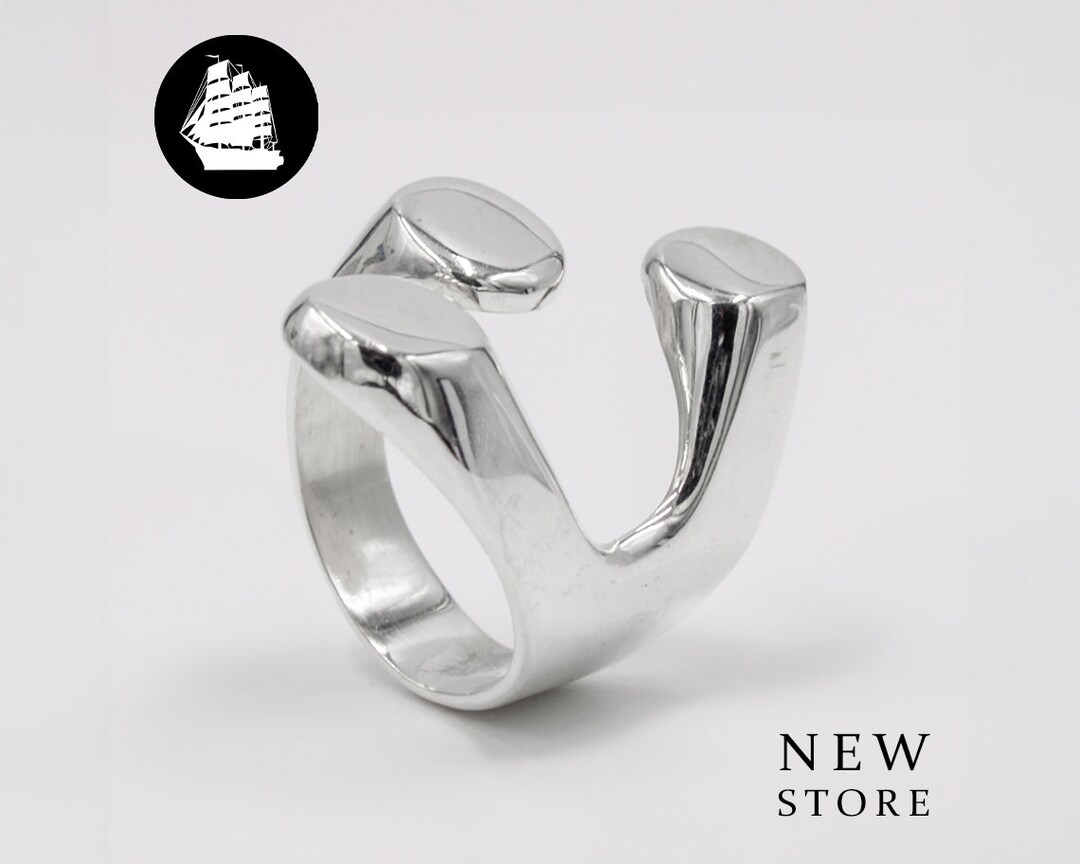 Simple Design Ring for Ladies, Cute Silver Ring for Women, Sterling ...