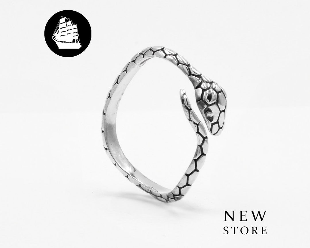 Simple Design Ring for Ladies Snake Ring Boa Viper Python - Etsy