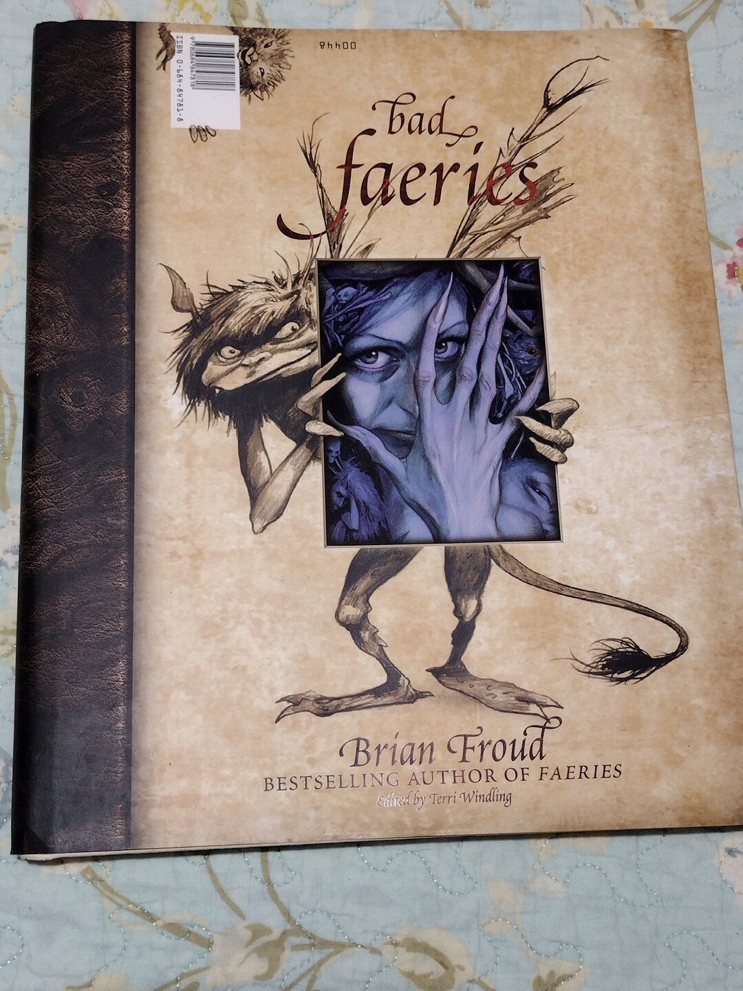 Book on Faeries Good and Bad Illustrated by Brain Froud - Etsy
