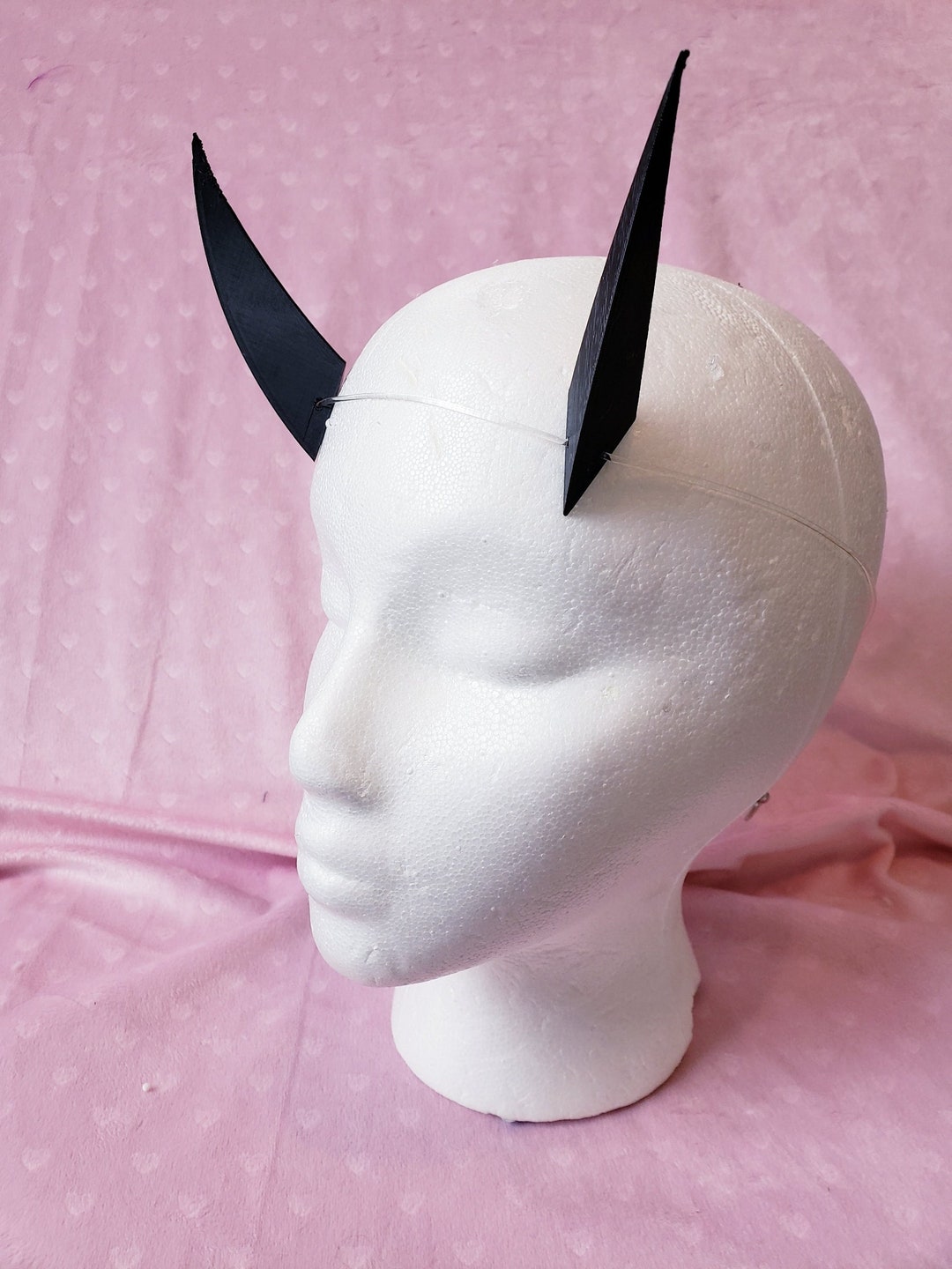 Succubus Horns | MULTIPLE COLORS | Clear Cord | 3d Printed | Customs ...