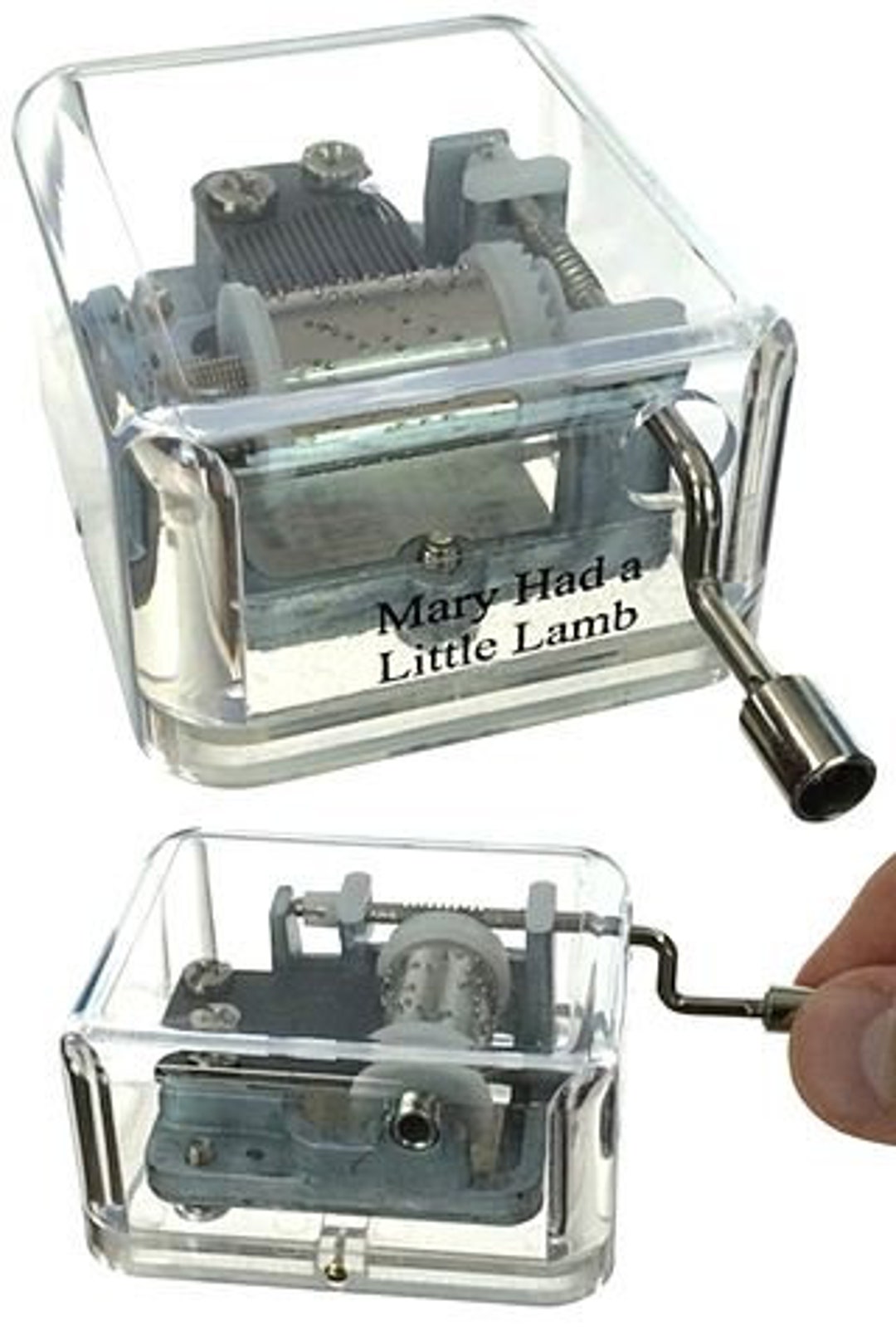 Mary Had A Little Lamb Windup Music Box continuous Winding Required - Etsy